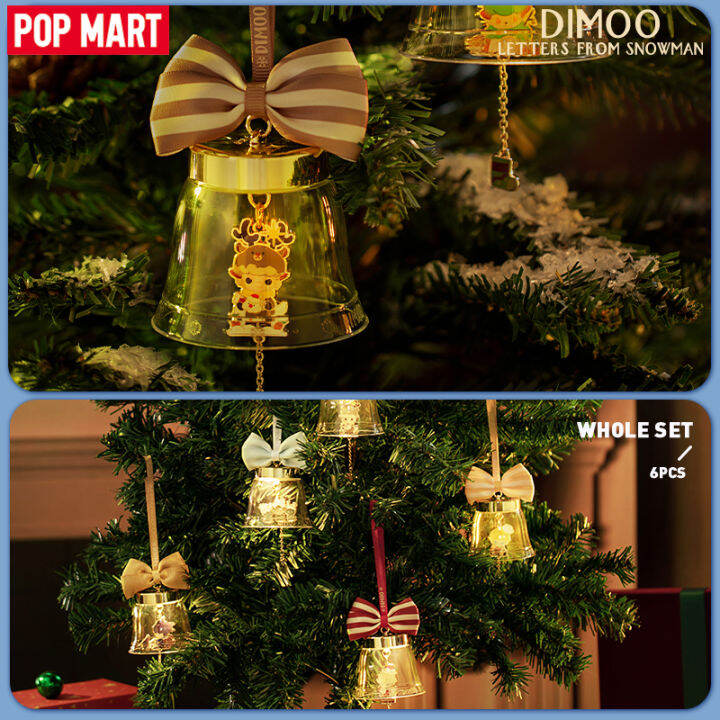 POP MART DIMOO Letters from Snowman Series Christmas Light Bulb Blind ...