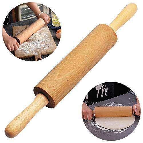 Rolling Pin Kayu Perata Adonan Panjang 30cm | Lazada Indonesia
