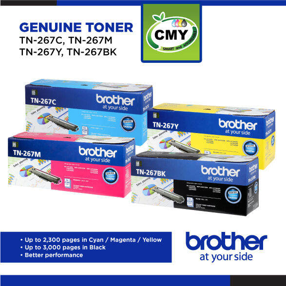 Brother TN-263 Original Color Toner Cartridge TN-263C TN-263M TN-263Y ...