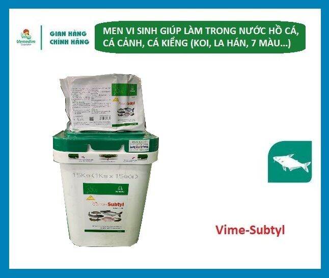 "Hoàn tiền đến 10%" Vemedim Vime-subtyl cá, men vi sinh giúp làm trong ...
