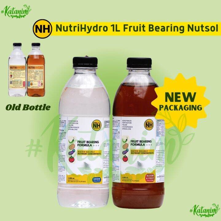 【Hot sales】 FRUIT BEARING 1 Liter Nutrihydro Nutrient Solution ...