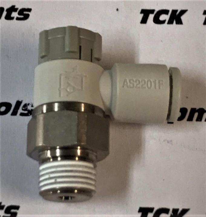 SMC SPEED CONTROL รุ่น AS2201F-02-08SA (เกลียว 1/4" ใช้กับท่อลม 8 มม) | Lazada.co.th