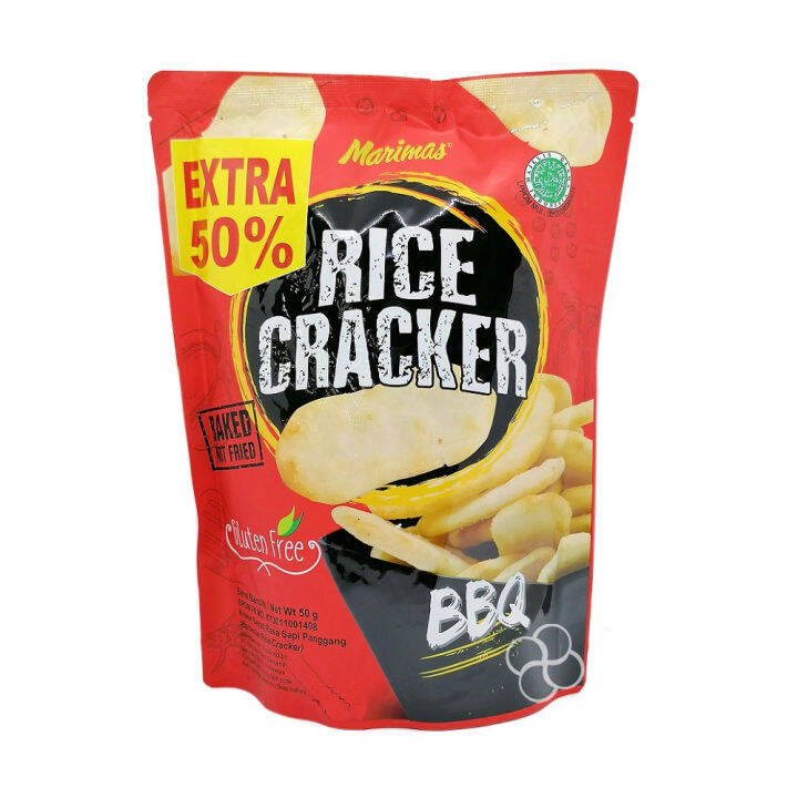 Marimas Barbeque Flavor Rice Cracker 50g | Lazada PH