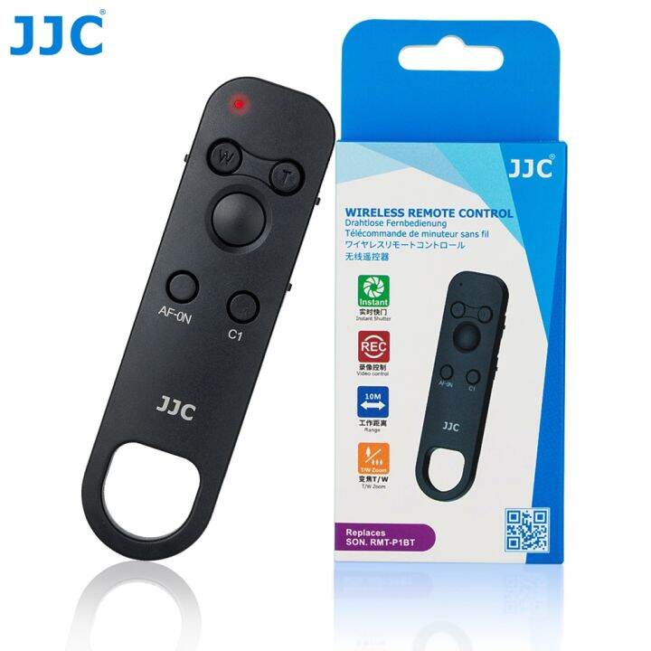 JJC RMT-P1BT Wireless Bluetooth Remote Control for Sony Camera ZV-E1 ZV-E10 ZV-1 FX30 A7R V A7M4 ...