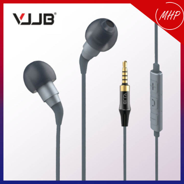 VJJB Headphones 3.5mm Hi-Fi with Mic Online Multifunction Universal ...