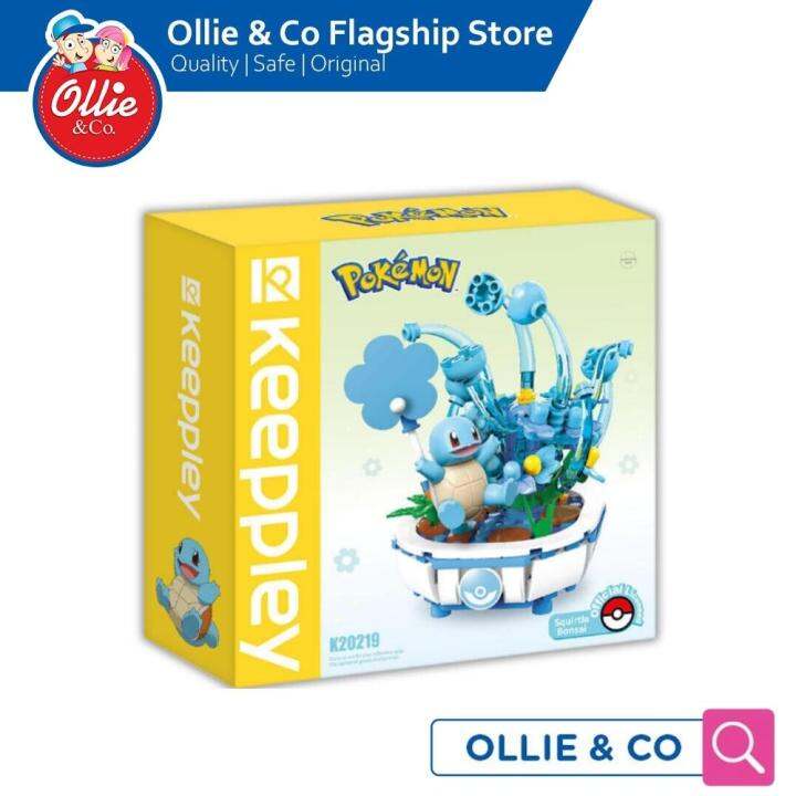 Keeppley Pokémon Squirtle Bonsai Building Blocks Toy for Kids Ages 6 ...