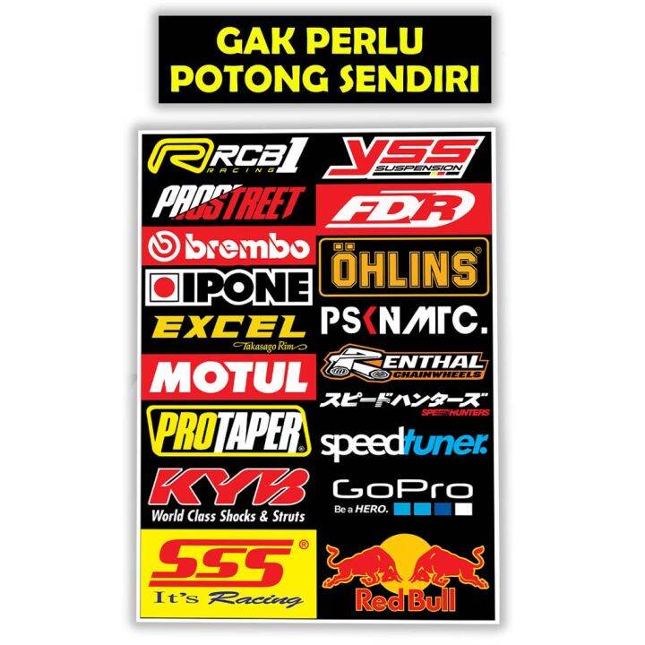 Stiker Motor, Sticker Motor, Stiker Motor Keren, Stiker Racing Motor ...