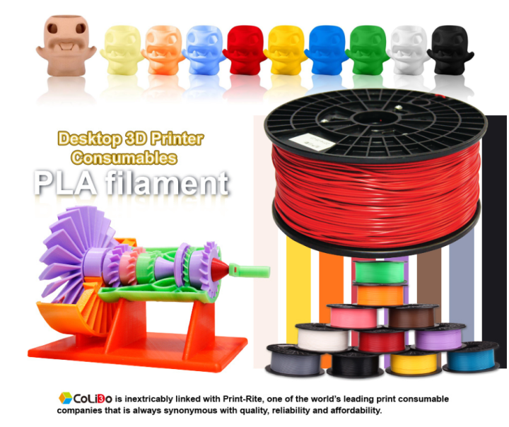 Print Rite Colido 3D Filament /เส้นพลาสติก PLA Filament for 3D Printer ...