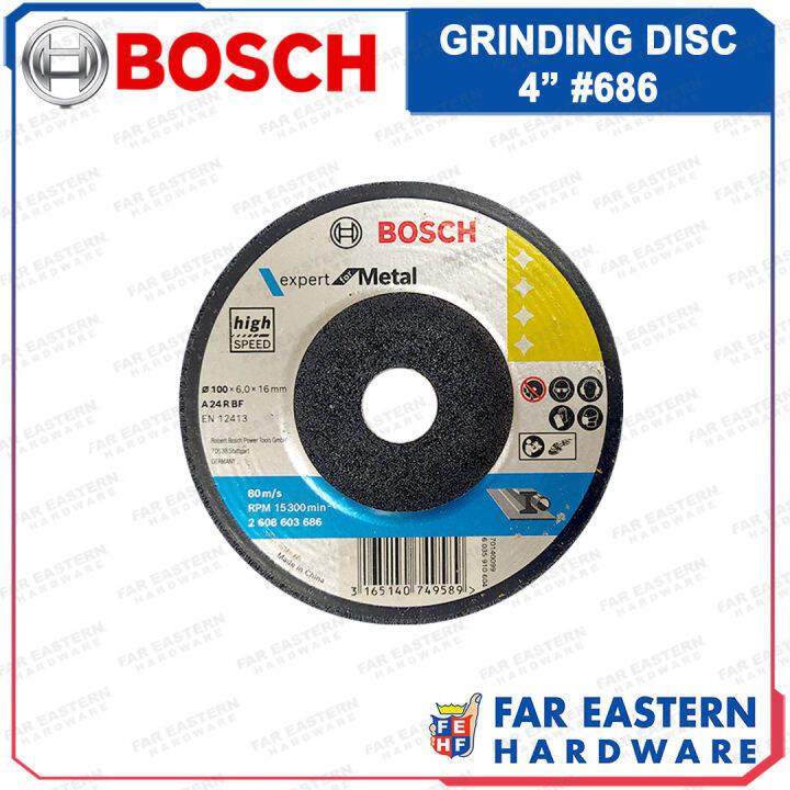 BOSCH Grinding Disc 4" RBAC | Lazada PH