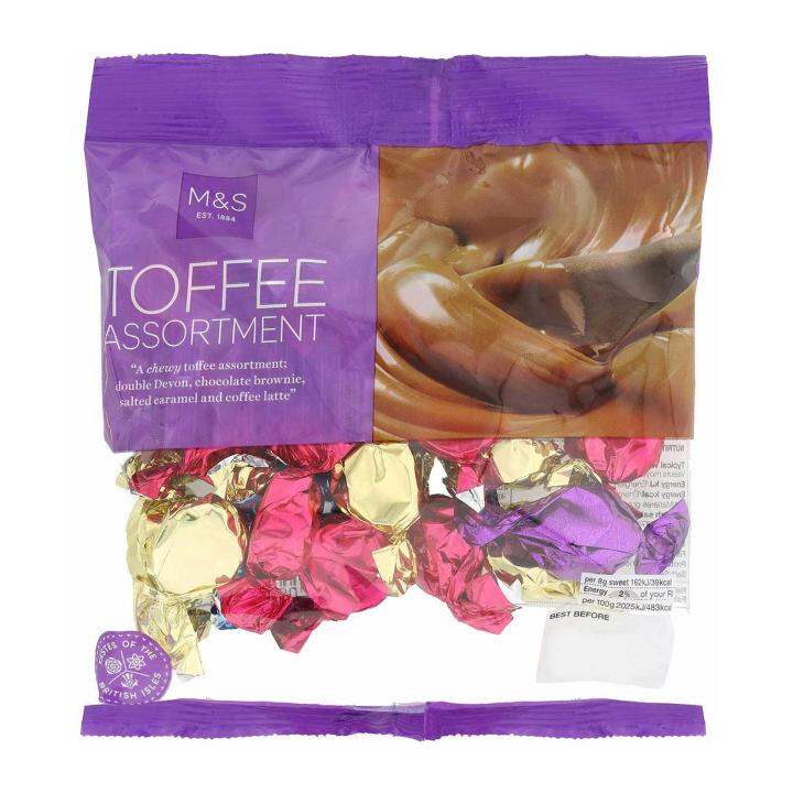 M&S Toffee Assortment 200g x1 Marks and Spencer Salted Caramel ...