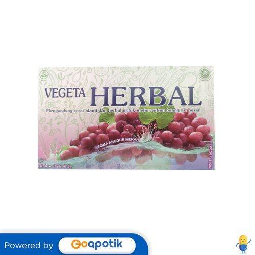 Vegeta Herbal Box 6 Sachet | Lazada Indonesia