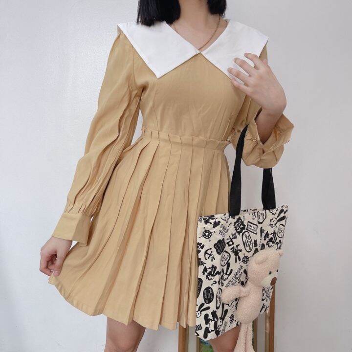 VIDAL K ROMANTIC INSPIRED COLLAR DRESS | Lazada PH