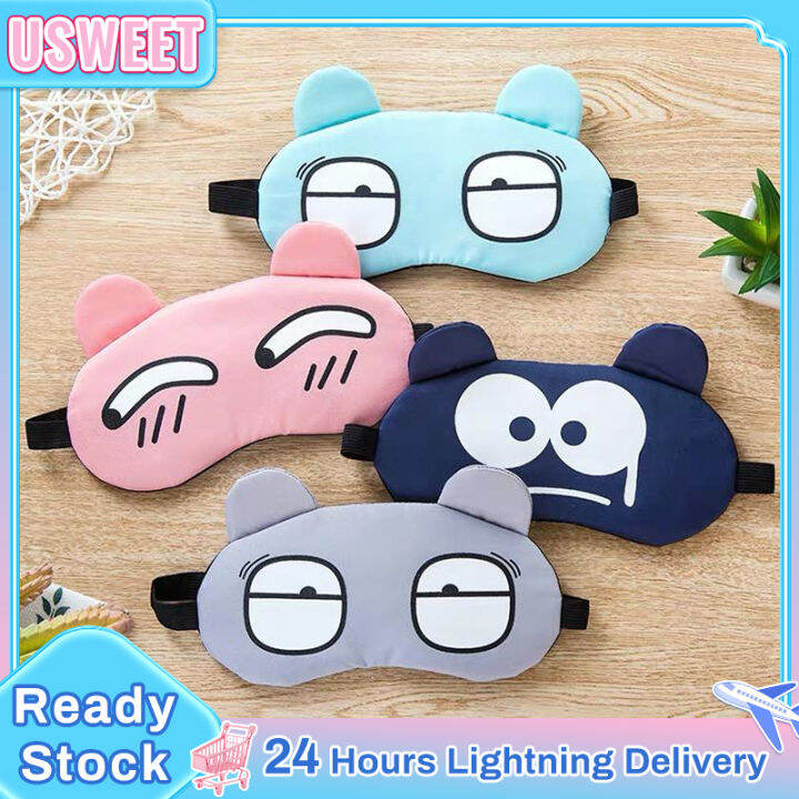 Cartoon Shading Eye Mask Cooling Eye Mask Sleep Ice Pack With Removable ...