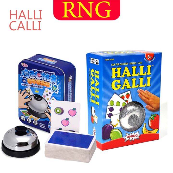 Halli Galli Board game - บอร์ดเกม การ์ดนับเลข ฝึกความไว | Lazada.co.th