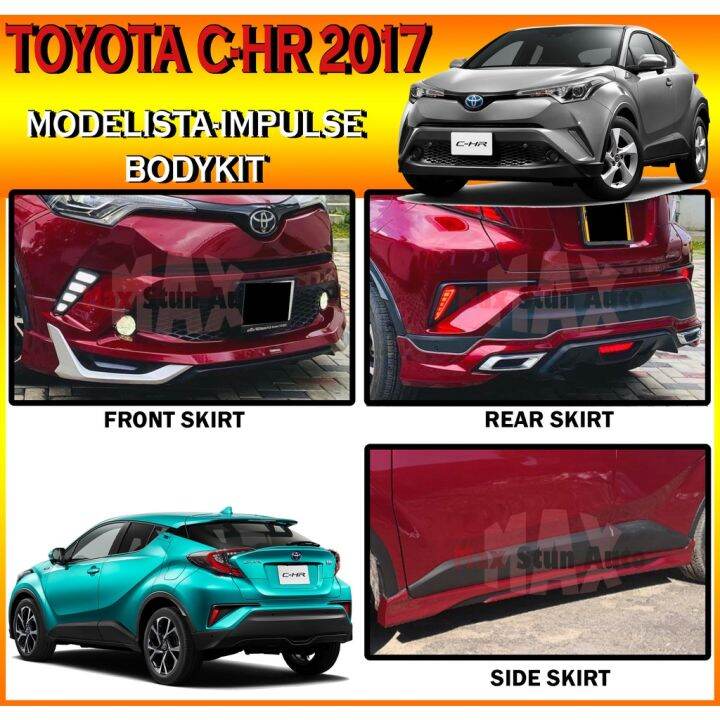 TOYOTA CHR 2017 MODELISTA IMPULSE STYLE BODYKIT (MDLS-IMPULSE) SKIRT ...