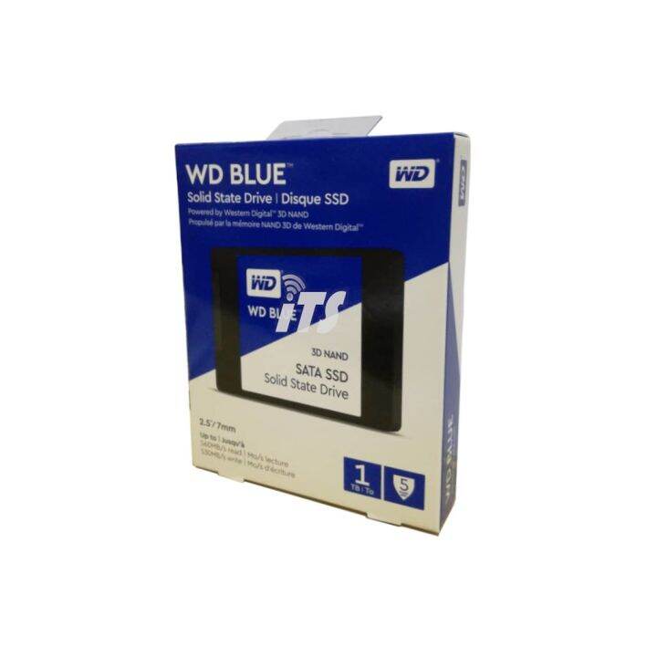 Western Digital WD Blue SSD SA510 ภายใน 3D NAND PC เดสก์ท็อปโซลิดสเตตไดรฟ์ SATA III (2.5”/SSD ...