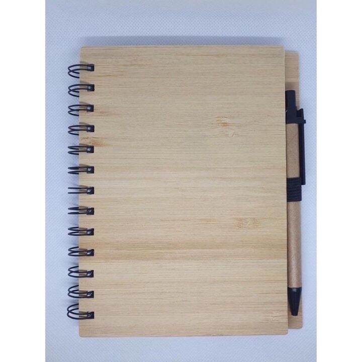 Notebooks & Notepads┅ Bamboo Design Notebook Notepad with Pen | Lazada PH