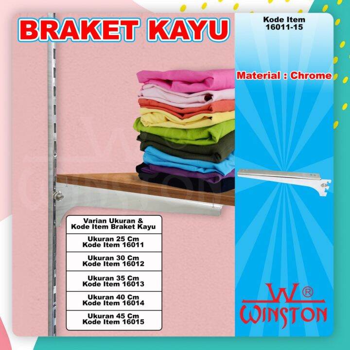Bracket Kayu / Siku Braket Penyangga Rak Kayu Daun Bracket Kayu ...