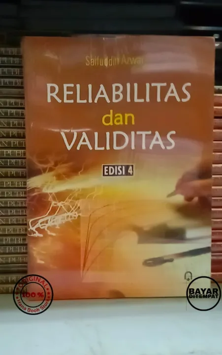 Buku Reliabilitas dan Validitas edisi 4 Saifuddin Azwar | Lazada Indonesia