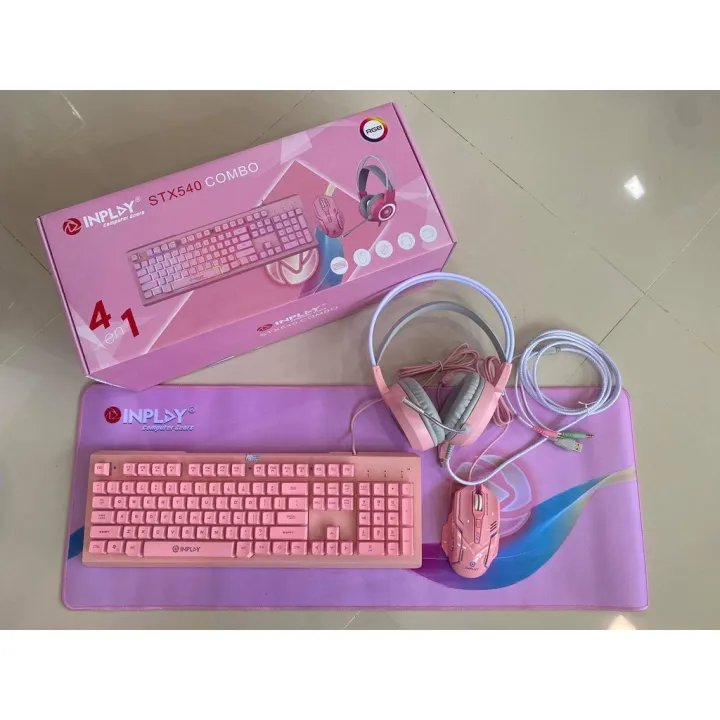 INPLAY STX 540 COMBO KEYBOARD AND MOUSE | Lazada PH