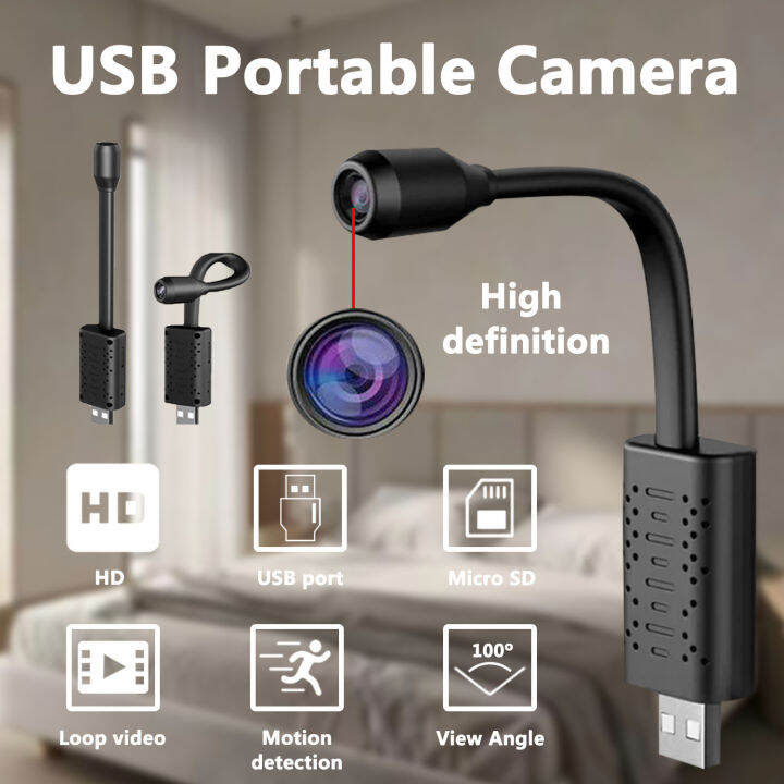 V380 PRO mini Camera monitor baby Wifi HD Smart ip security cameras usb ...