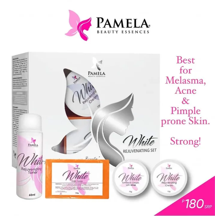 Pamela White Rejuvenating Set By : Pamela Beauty Essences | Lazada PH