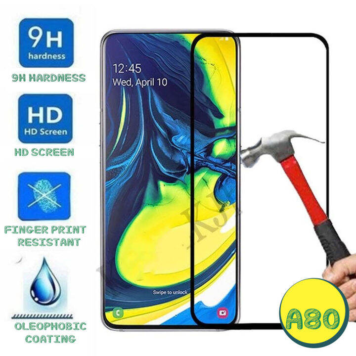 Samsung Galaxy A80 Full Screen Tempered Glass | Lazada PH
