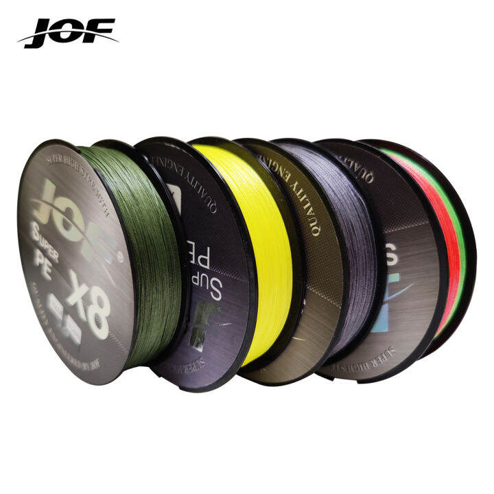 JOF 8-Strand Braided Fishing Line - Perfect for Sea, River, and Ice ...
