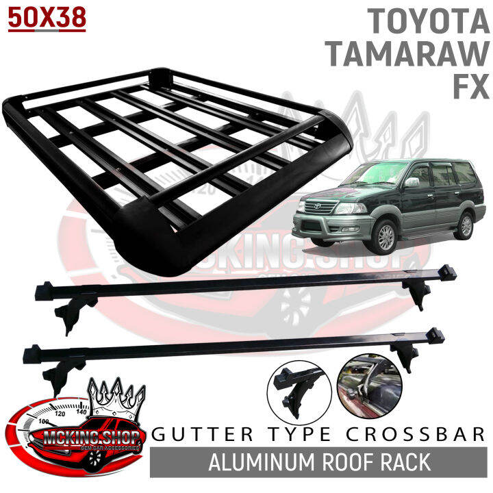 Toyota Tamaraw Revo FX Universal Aluminum Roof Rack / Roofrack Top Load ...