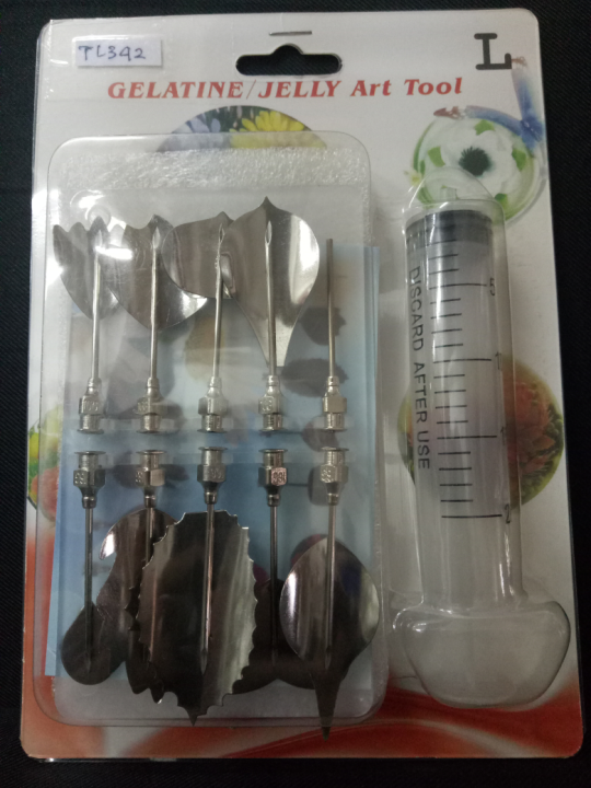 (L) Gelatine Jelly Art Tool / Pudding Art Tool / Alat Puding Art ...