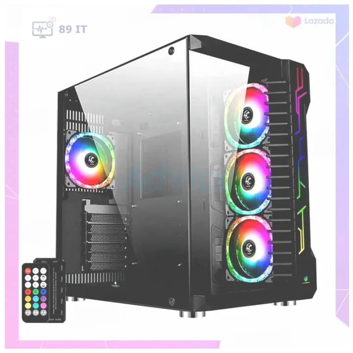 เคสคอมพิวเตอร์ ATX CASE (NP) TSUNAMI PROTECTOR VISION II (BLACK ...