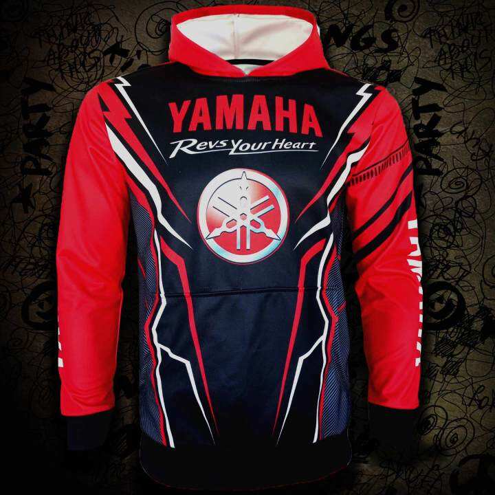 เสื้อฮู้ดดี้ ยามาฮ่า Hoodie Yamaha เสื้อฮู้ด Yamaha Revs Your Heart # ...