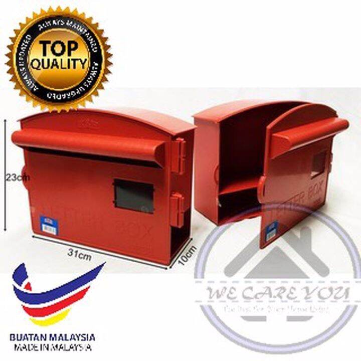 PVC Post Letter Box/ Plastic Mail Box/ Peti Surat Plastik/ Mailbox ...