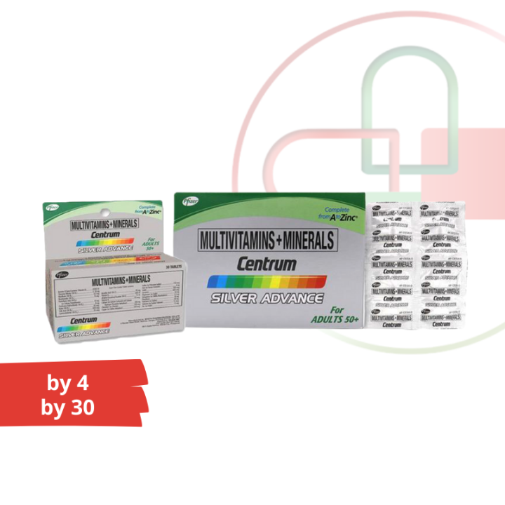 Centrum Silver Tab (for 50 yrs and above) | Lazada PH
