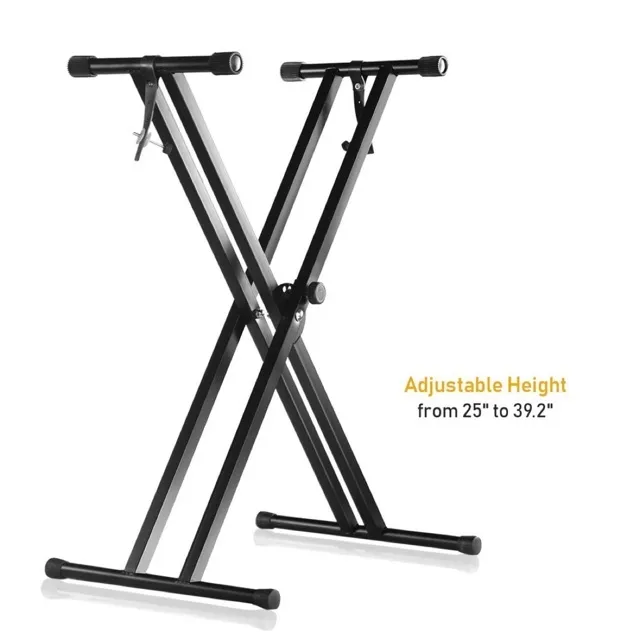 Ships immediately Piano X Type Stand Keyboard Up to 88 Keys Heavy Duty ...