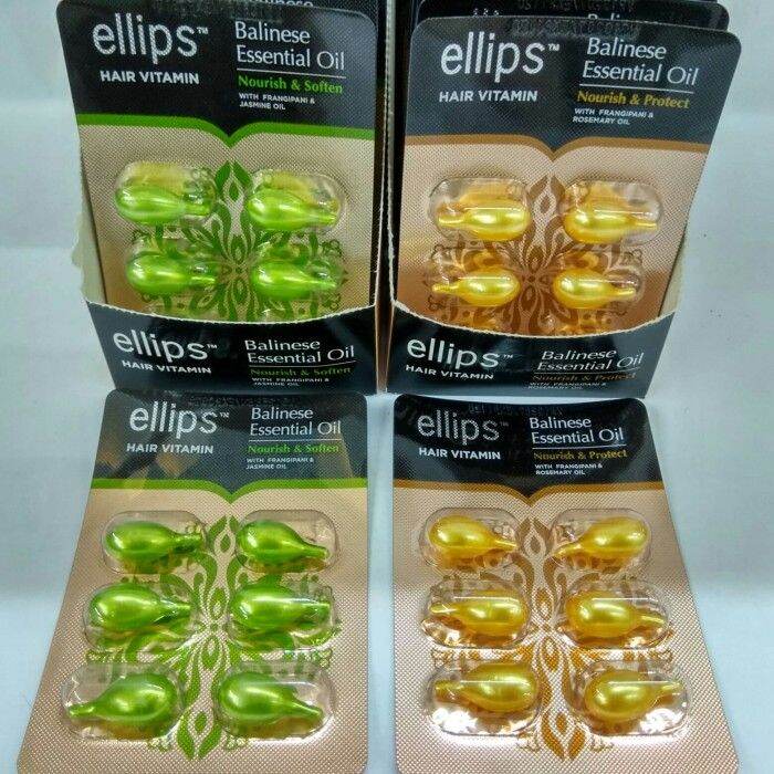 Ellips Hair Vitamin Balinese Essential Oil Blister 6 Caps / Vitamin ...