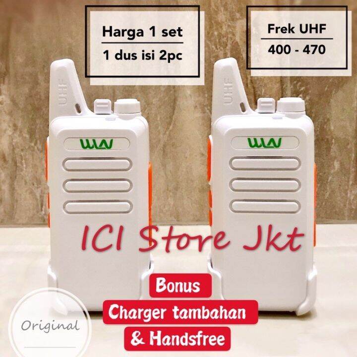 Radio HT Wlan / Wln putih original | Lazada Indonesia