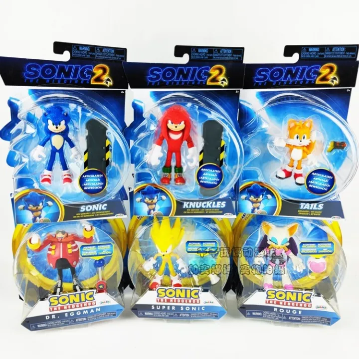 SONIC the hedgehog the super sound rat movie 2 series 4 inch doll model ...