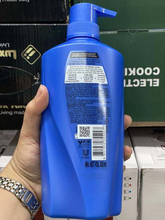 625ML SUNSILK BLUE Shampoo | Lazada PH