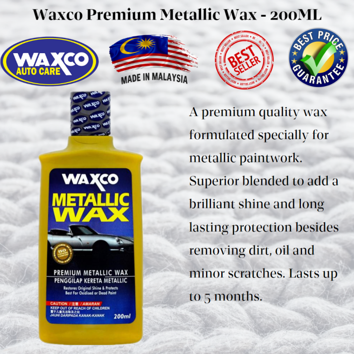 Waxco Premium Metallic Wax - 200ML | Lazada