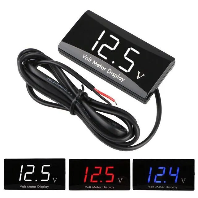 Motorcycle Voltmeter Digital | Lazada PH