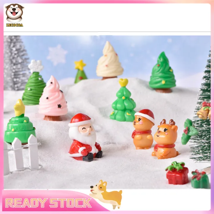 Lecoat การจัดส่งที่รวดเร็ว】เครื่องประดับคริสต์มาสขนาดเล็กตกแต่งต้นไม้ ...