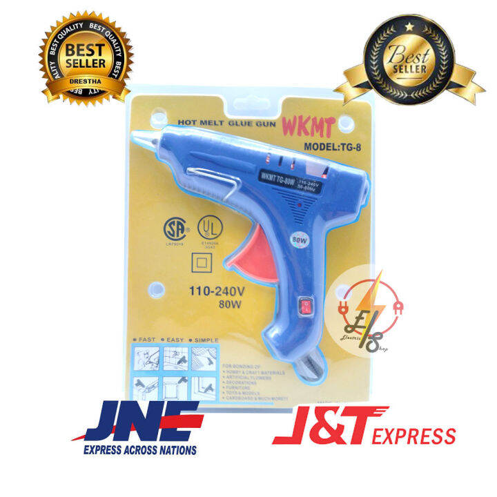 Elektrikshop Solder lem Glue gun Wakamato 80W - TG8 / Glue Gun Solder ...