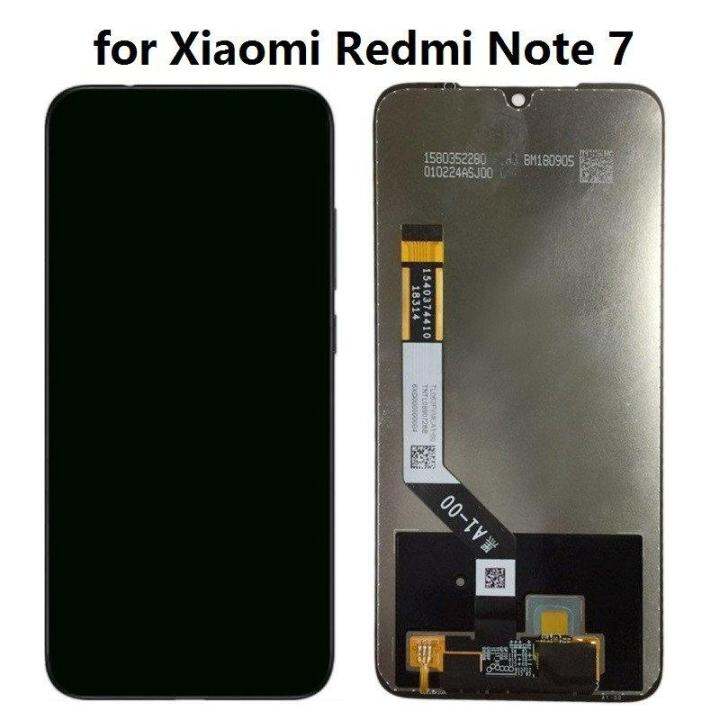 LCD XIAOMI REDMI NOTE 7 / NOTE 7 PRO FULLSET + TOUCHSCREEN BLACK ...