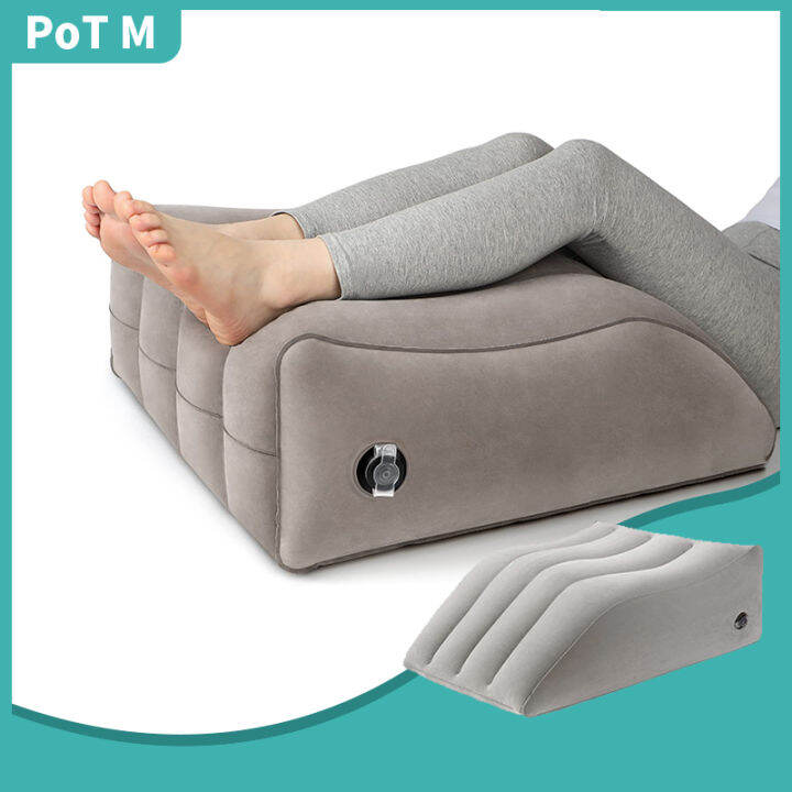 【COD】Inflatable leg pillow Pregnant Woman Foot Lift Knee Rest Leg ...