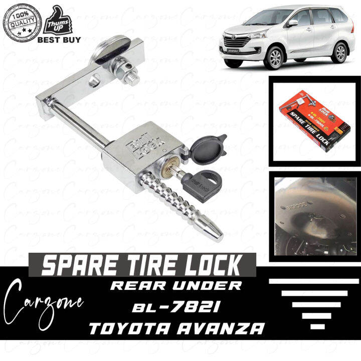 Toyota Avanza Spare Tire Lock BL-7821 | Lazada PH