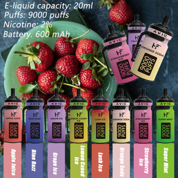 Disposable Pod 10000 Puffs 600 mAh Battery Disposable Pod 9000 Puffs ...