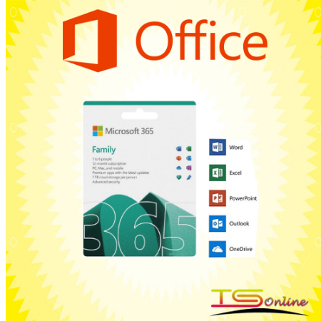 Microsoft Office 365 Family Subscription 6User | Lazada