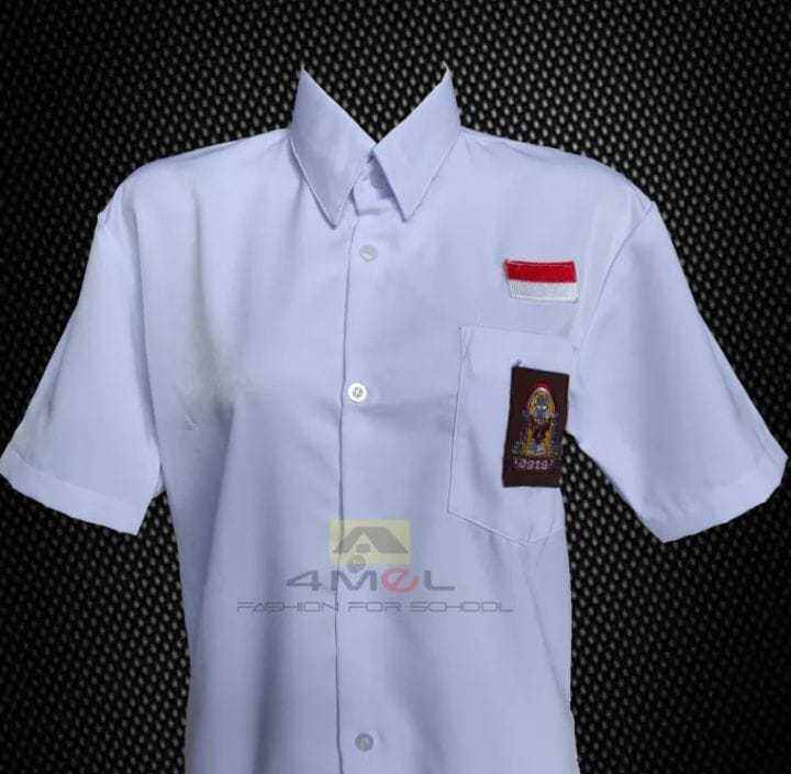 ( COD ) BAJU SERAGAM SMA/SMU LENGAN PENDEK BAHAN OXFORD BAJU PUTIH ...