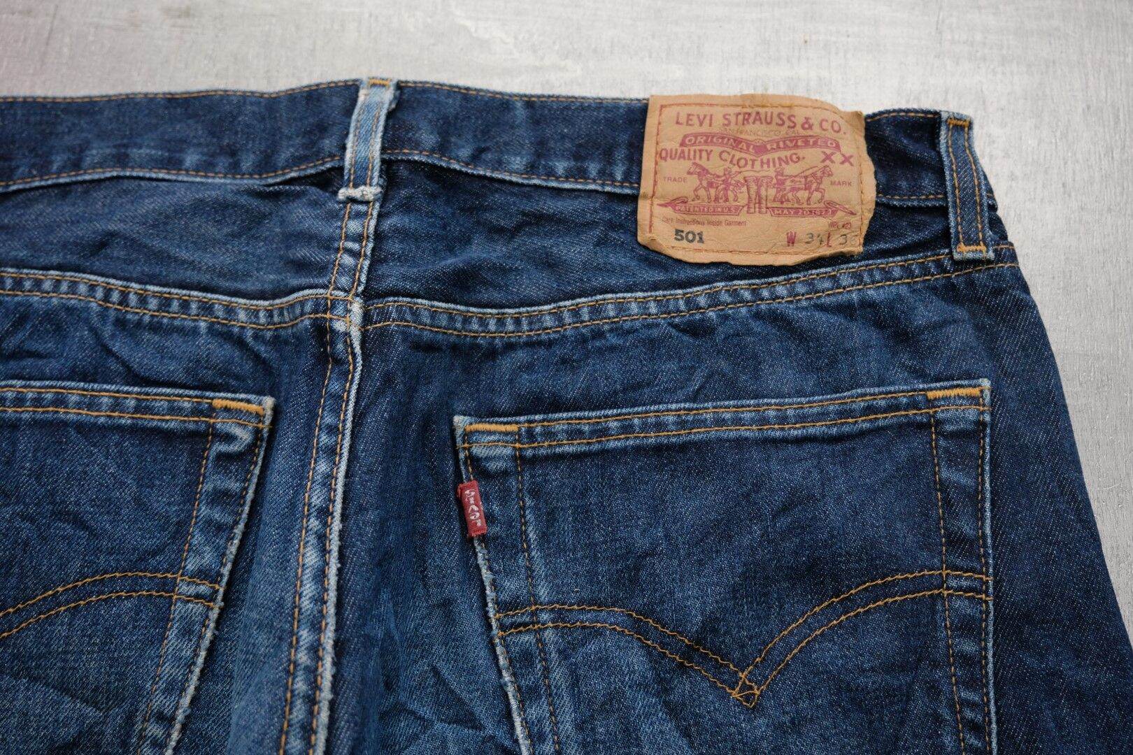 Levi's 501 เอว 34 ยาว 34.5 made in turkey สภาพตามรูป | Lazada.co.th